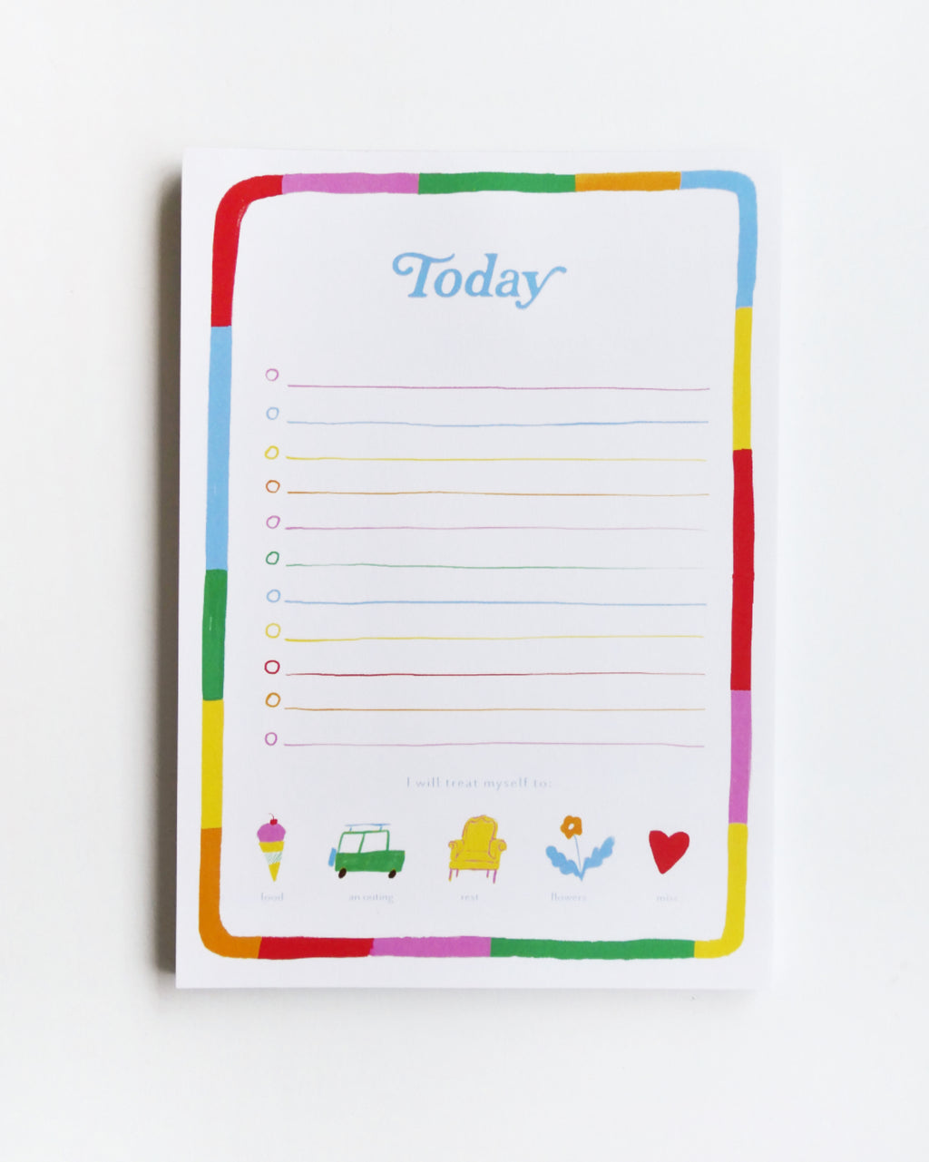 Today Rainbow Notepad – Nahcotta