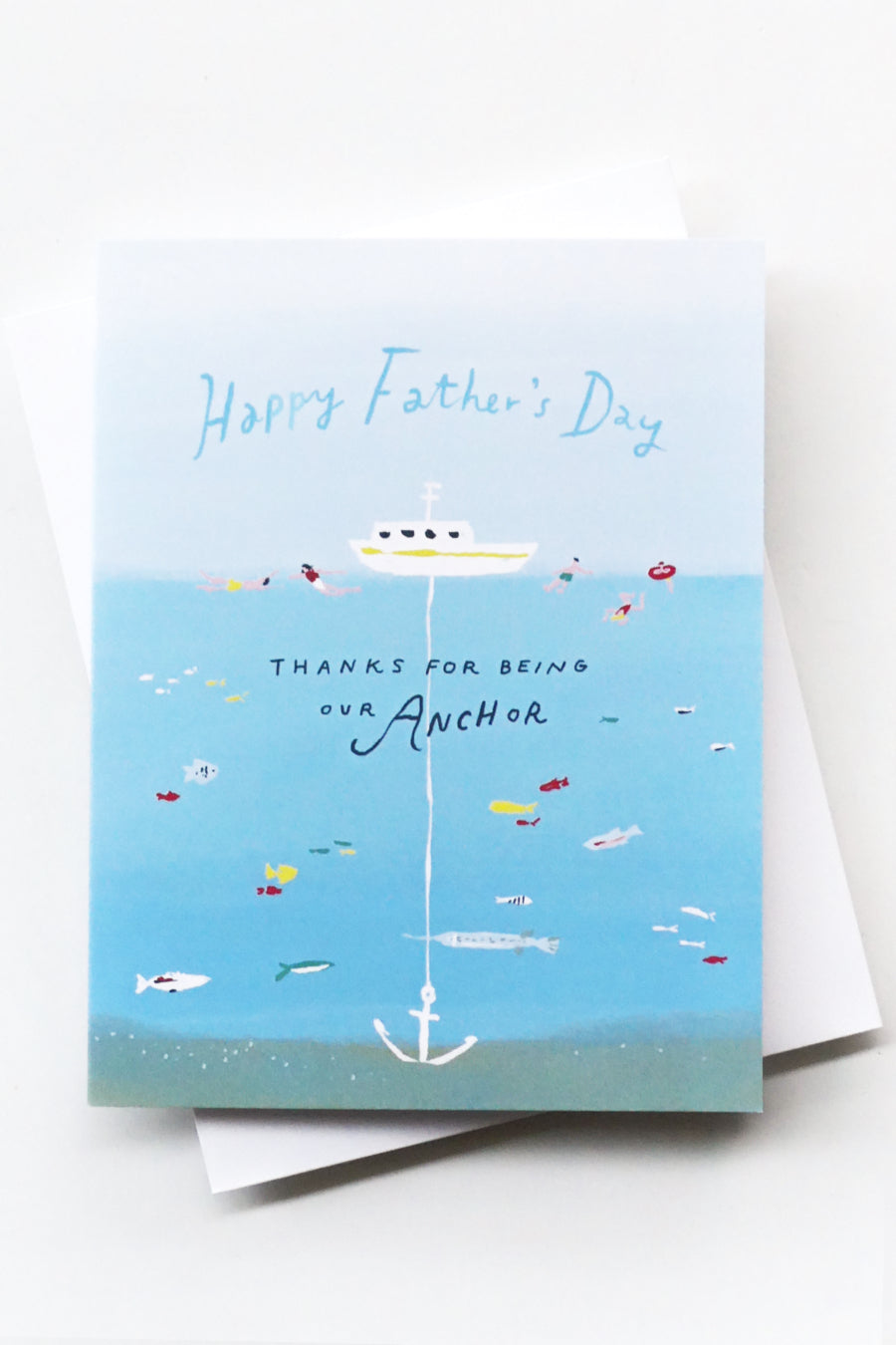 Anchor Dad Greeting Card – Nahcotta