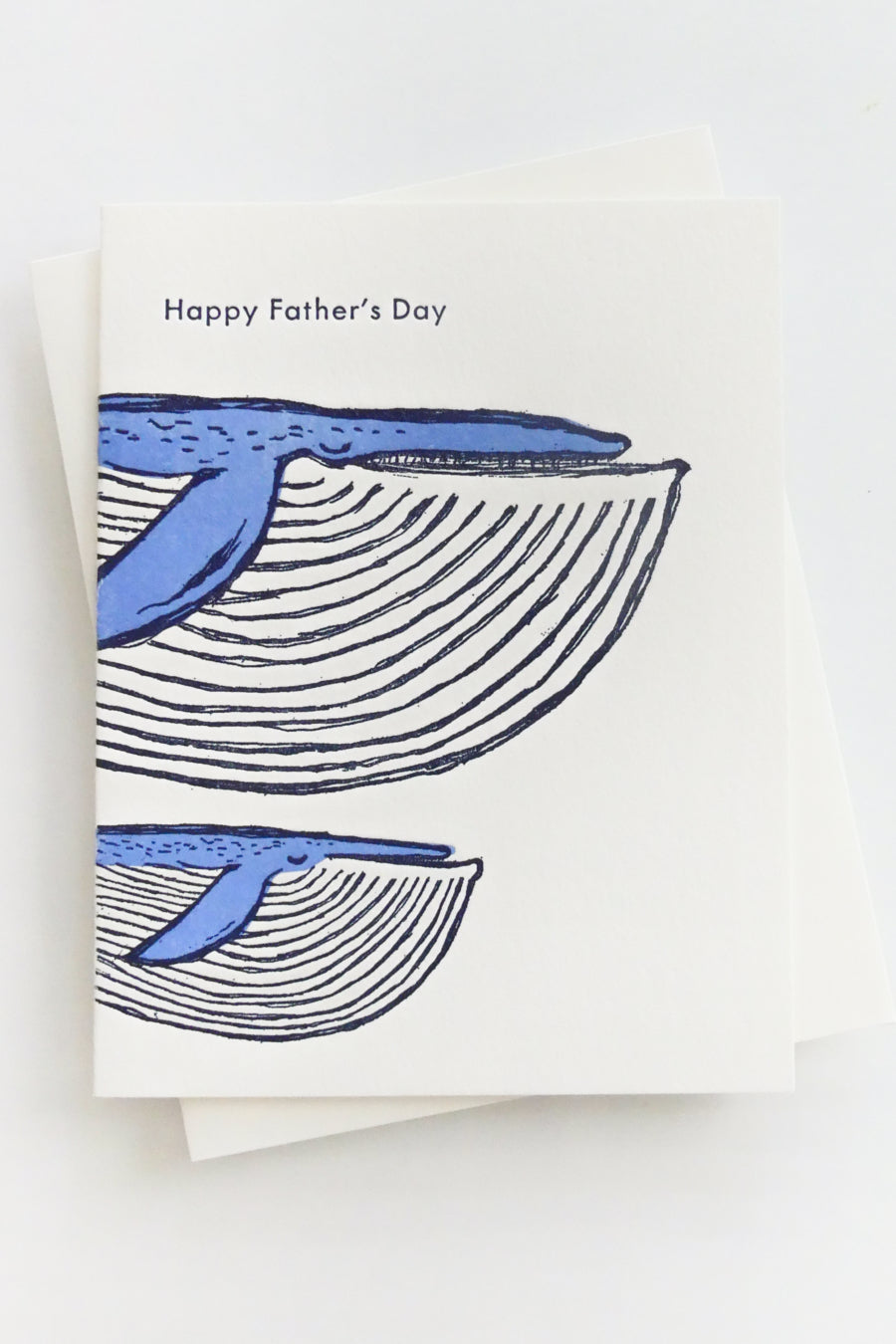 Blue Whales Father's Day Greeting Card – Nahcotta