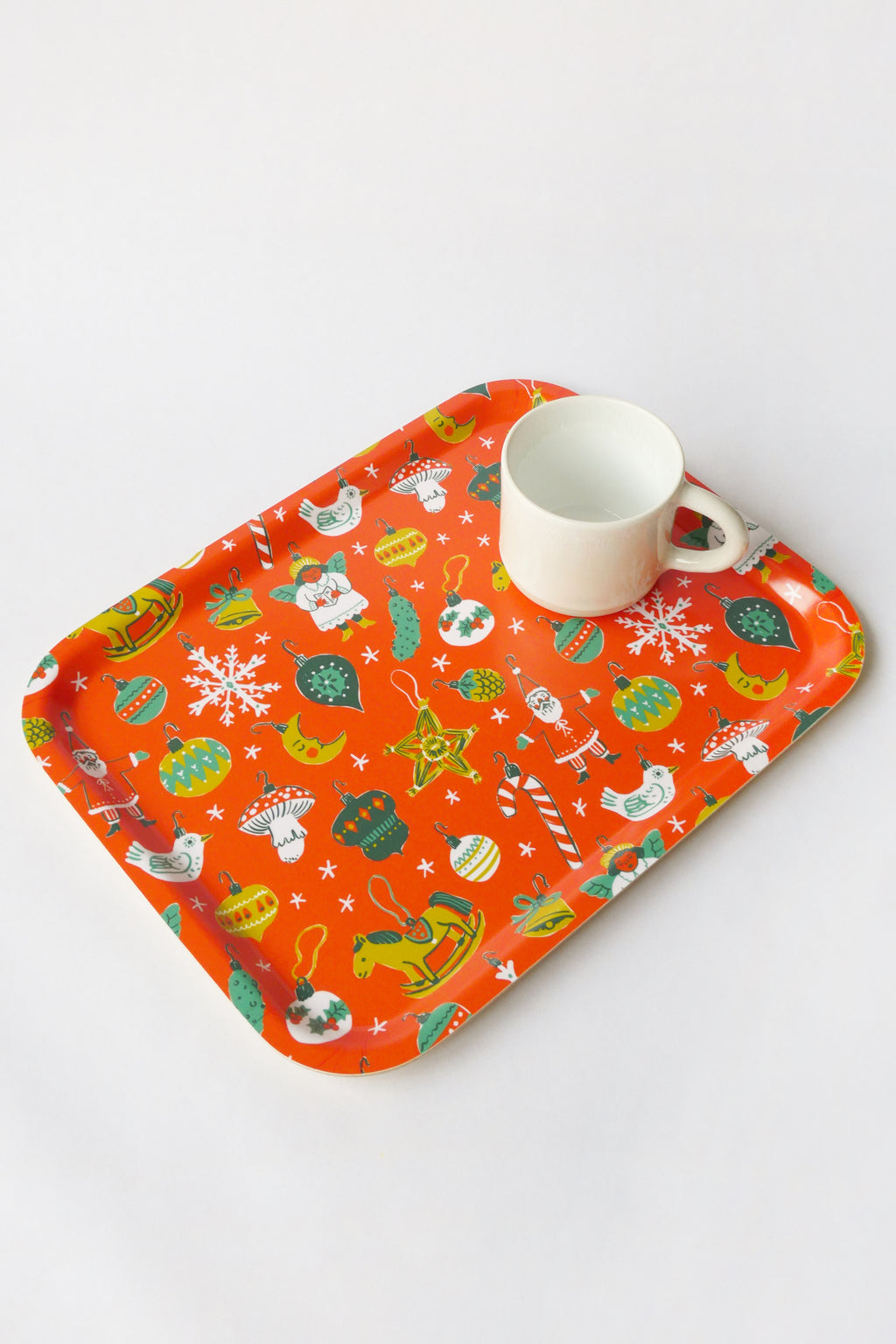 Christmas Baubles Large Rectangle Tray – Nahcotta