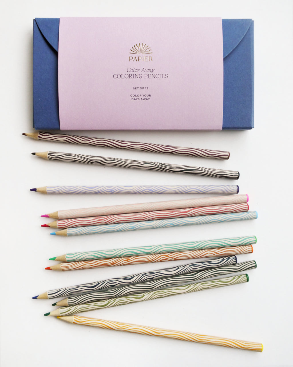 Color Away Colored Pencil Set of 12 – Nahcotta