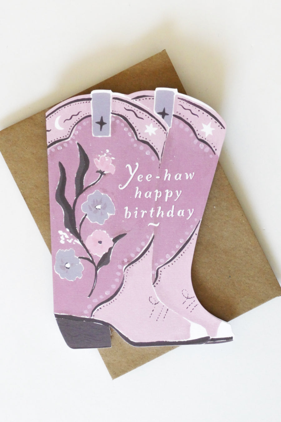 Cowboy Boots Birthday Greeting Card – Nahcotta
