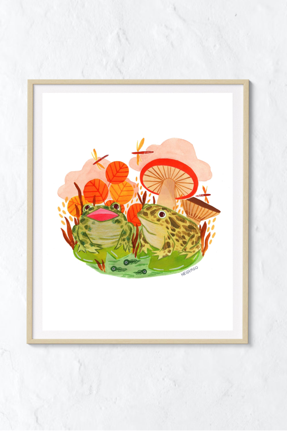 Swamp Toad Hangout Art Print – Nahcotta