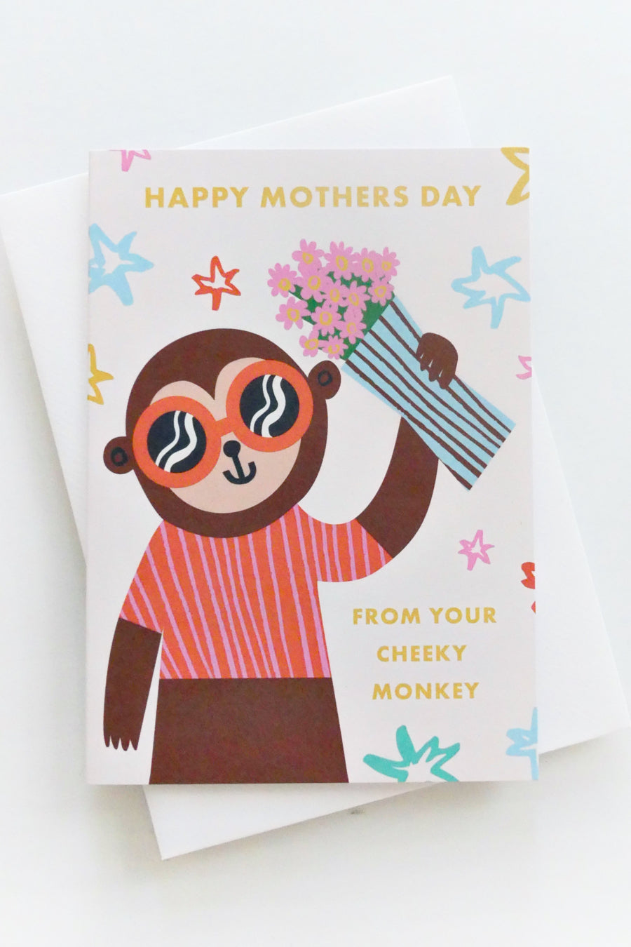 From Your Cheeky Monkey! Greeting Card – Nahcotta
