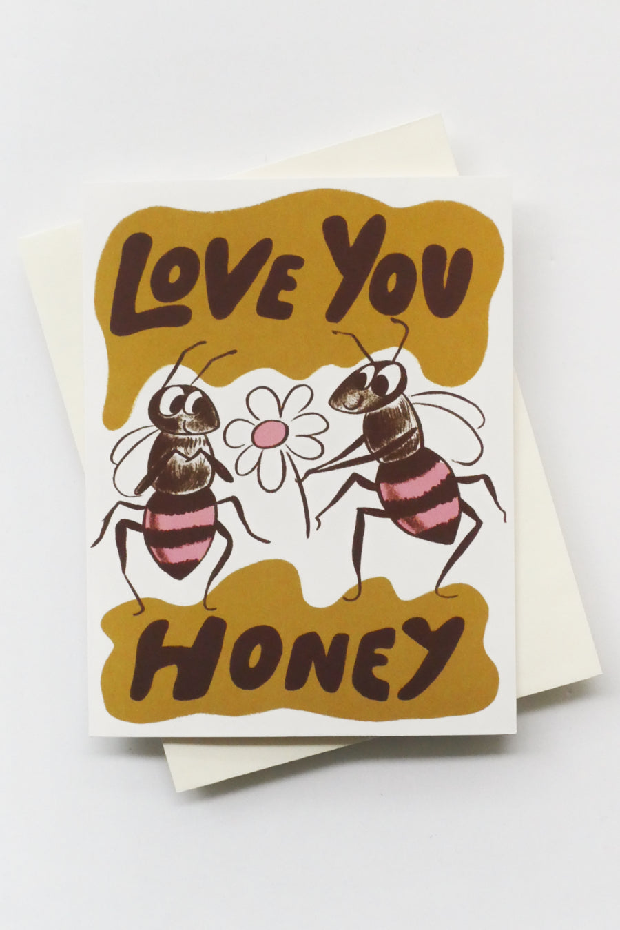 Love You Honey Greeting Card – Nahcotta