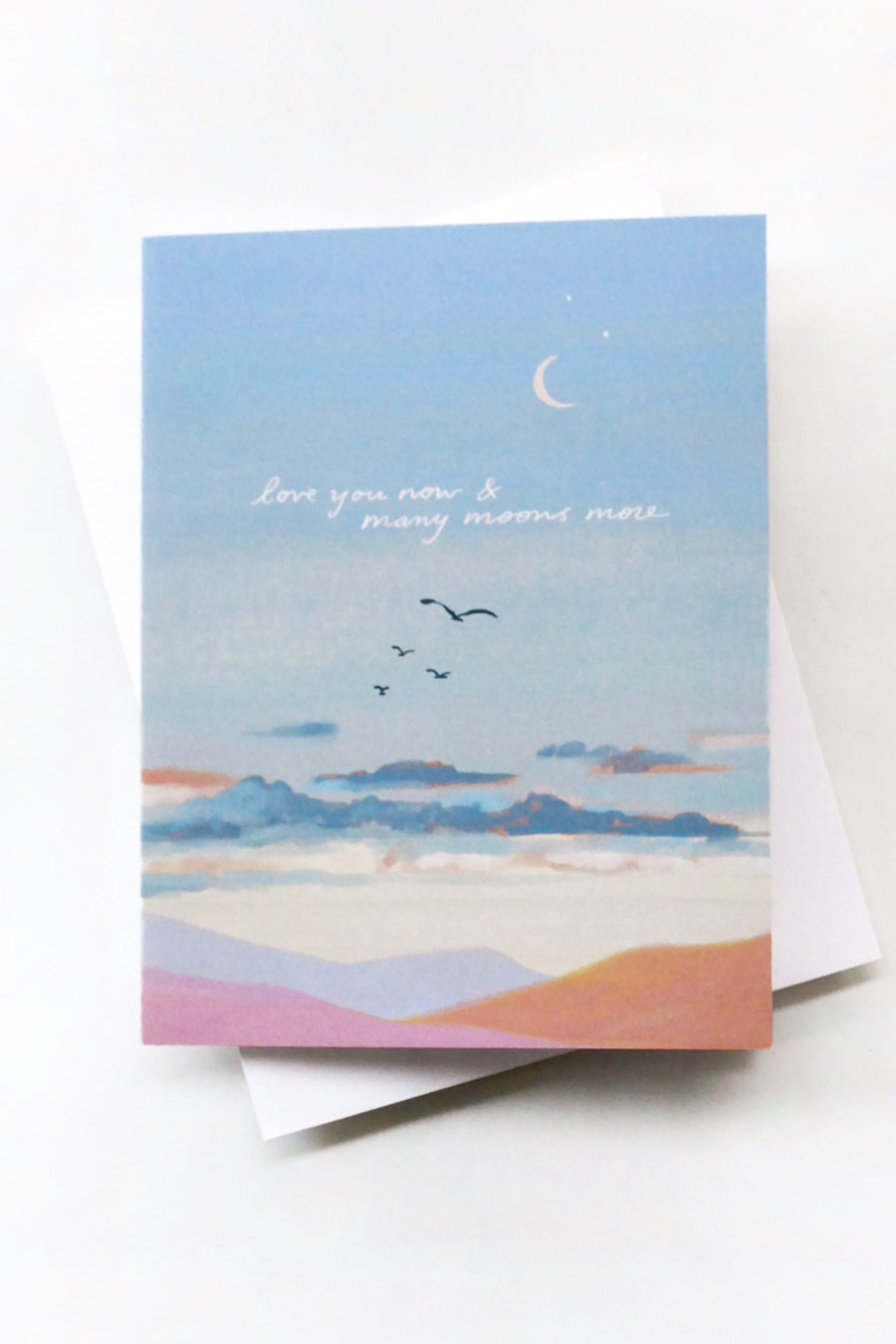 Love You Many Moons Greeting Card – Nahcotta