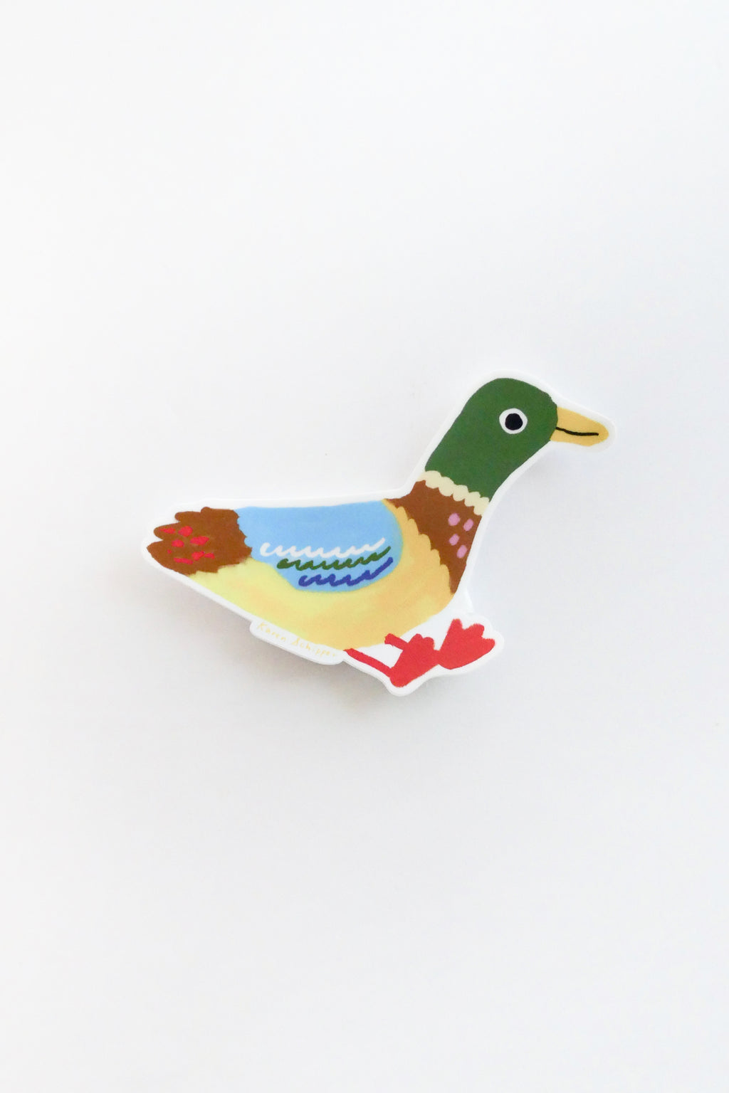 Mallard Duck Vinyl Sticker – Nahcotta