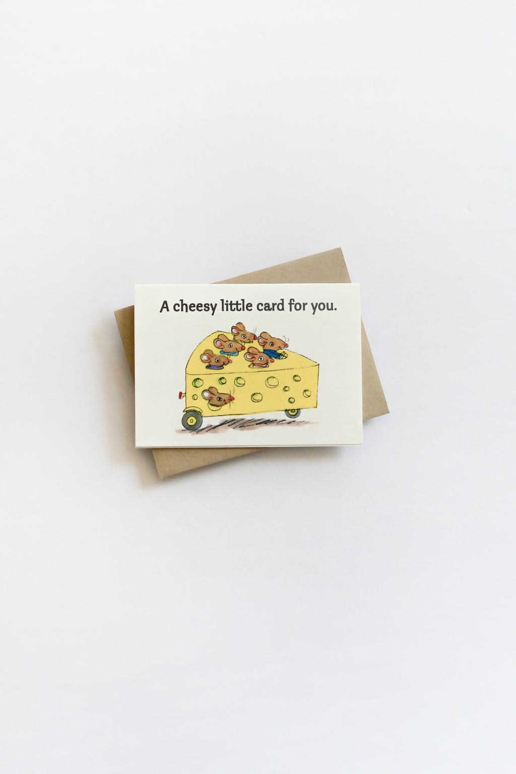 Mini Cheesy Greeting Card – Nahcotta
