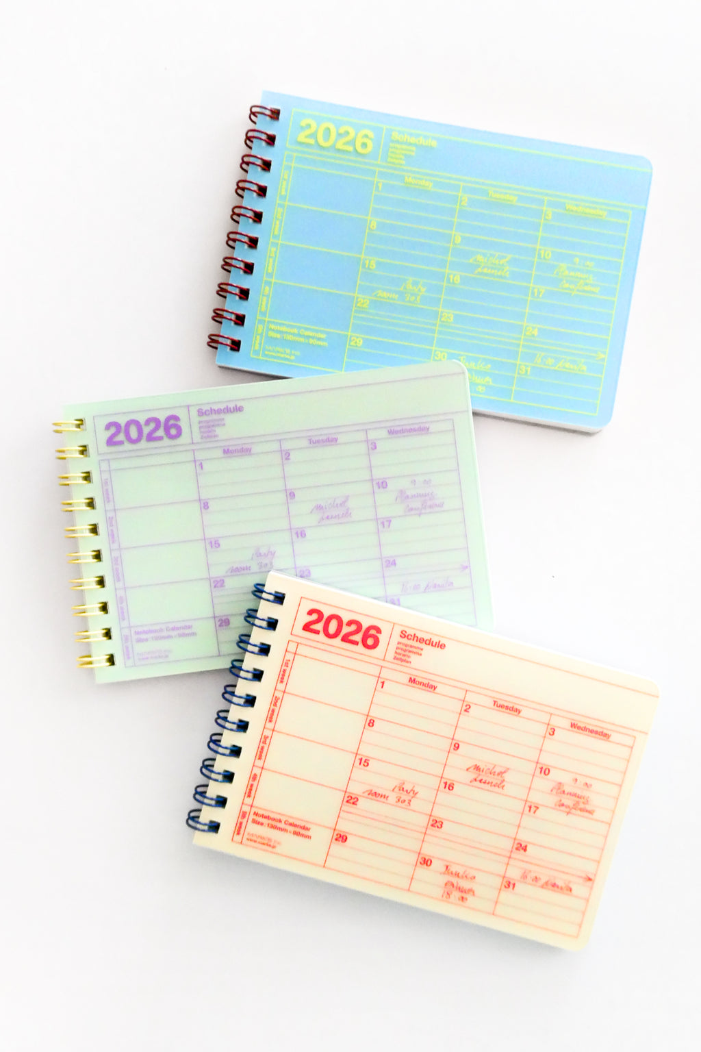 Notebook Calendar 2026 – Nahcotta