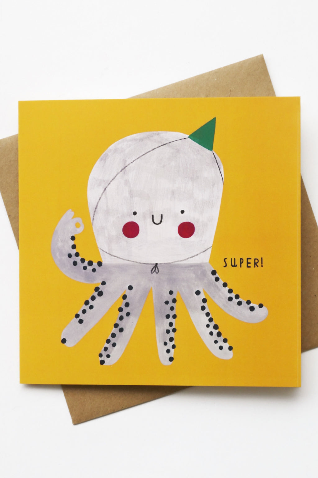 Octopus Birthday Greeting Card – Nahcotta