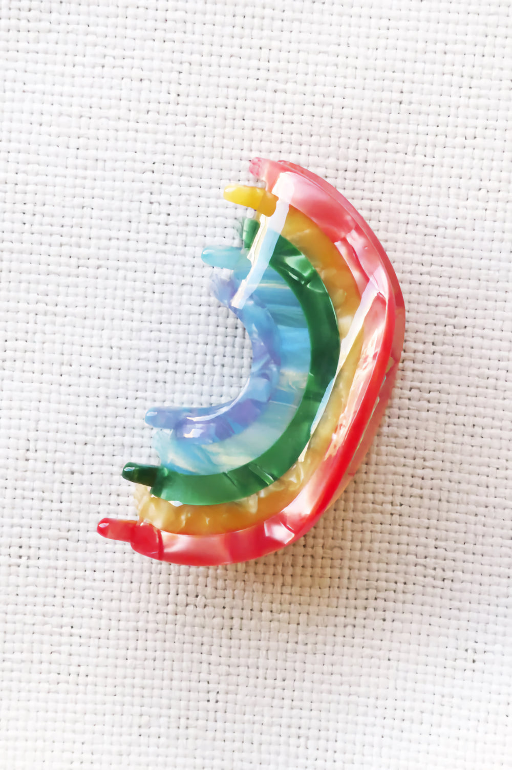 Rainbow Claw Clip – Nahcotta