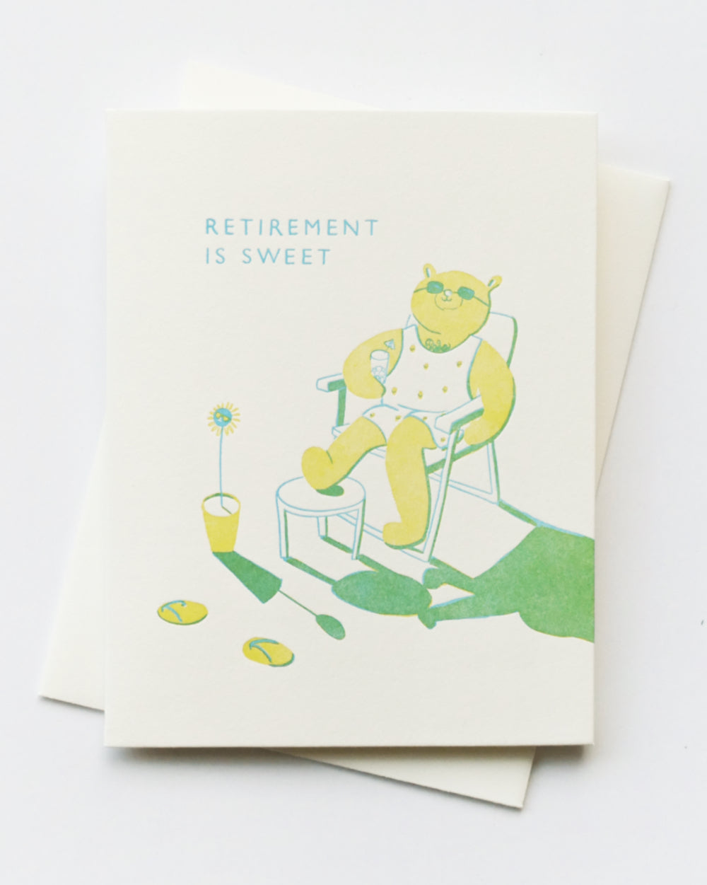 Retirement Bear Greeting Card – Nahcotta