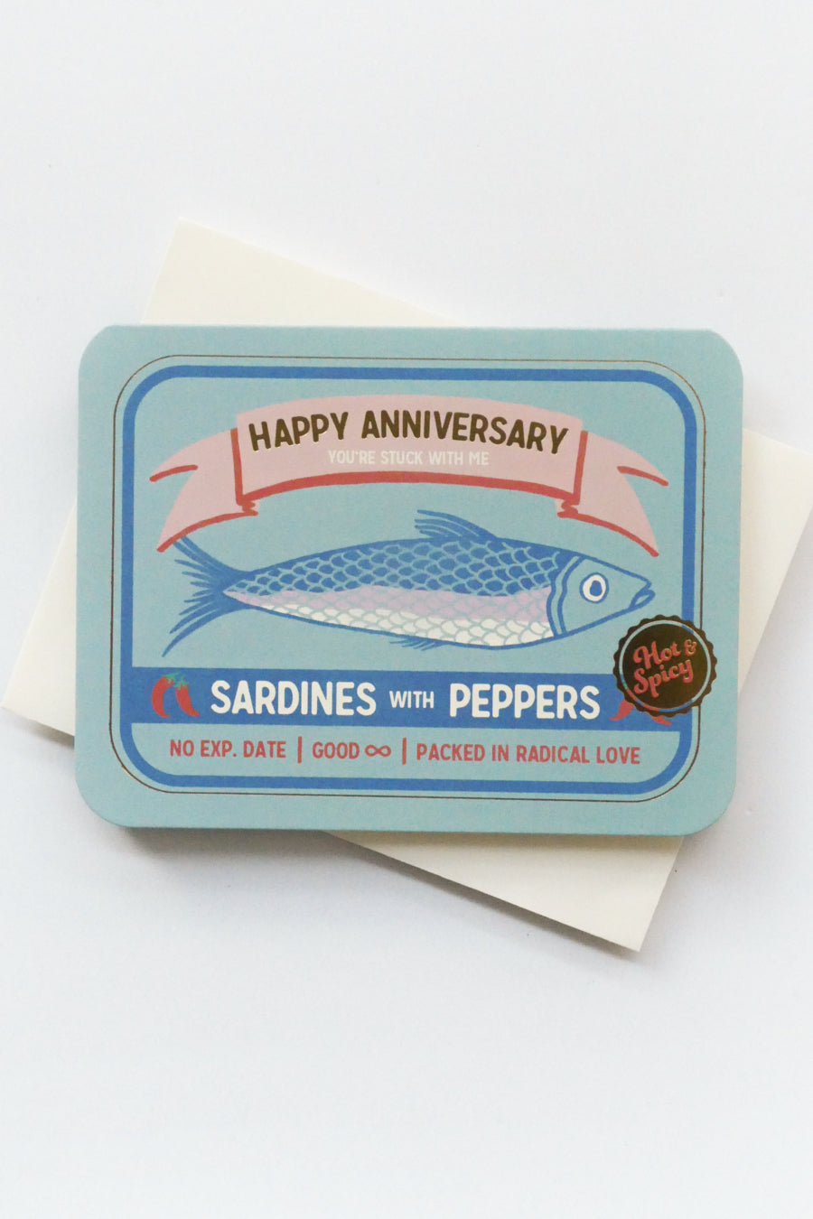 Sardines Greeting Card – Nahcotta