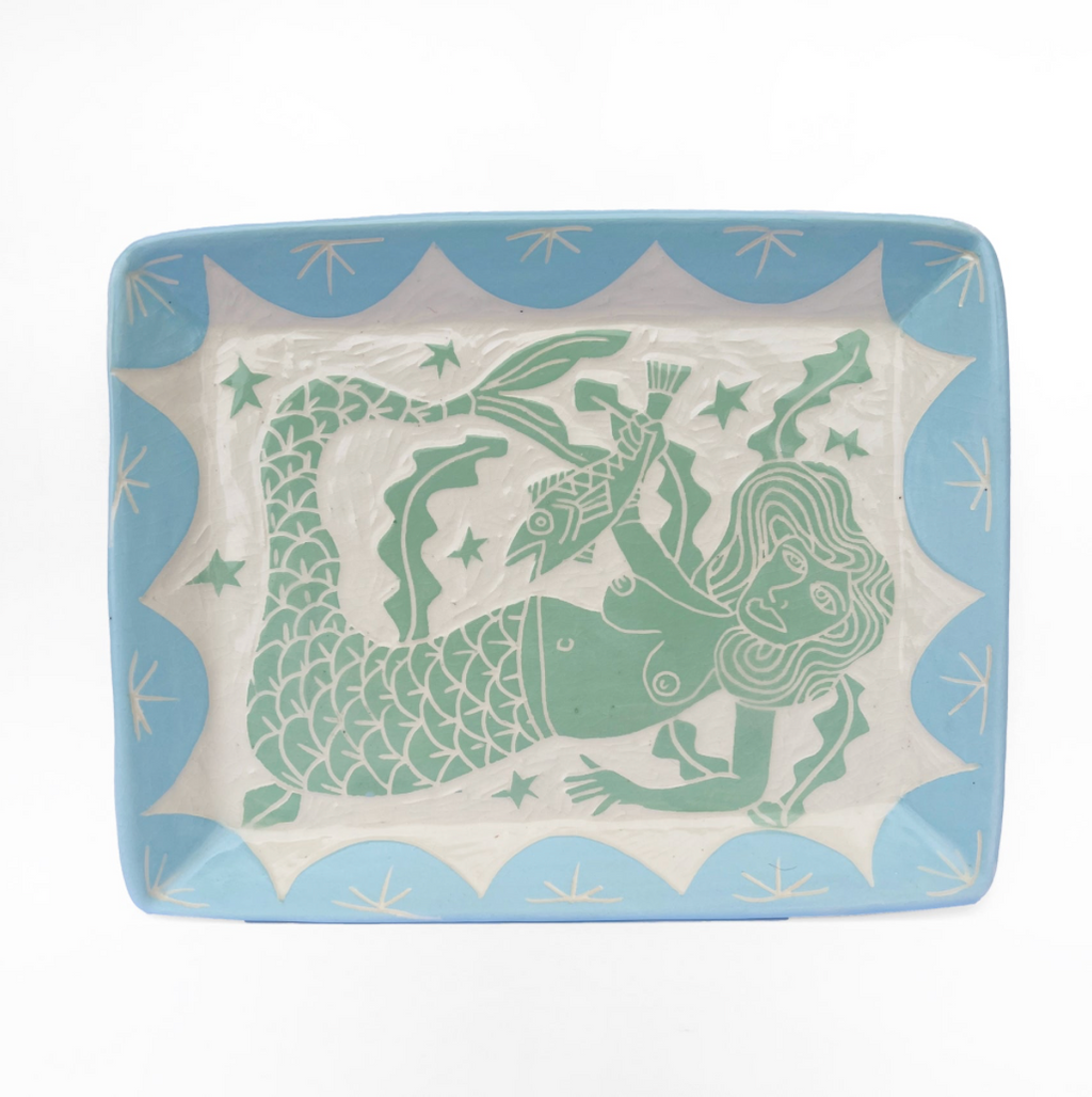Fish Hungry Mermaid Plate #2 – Nahcotta