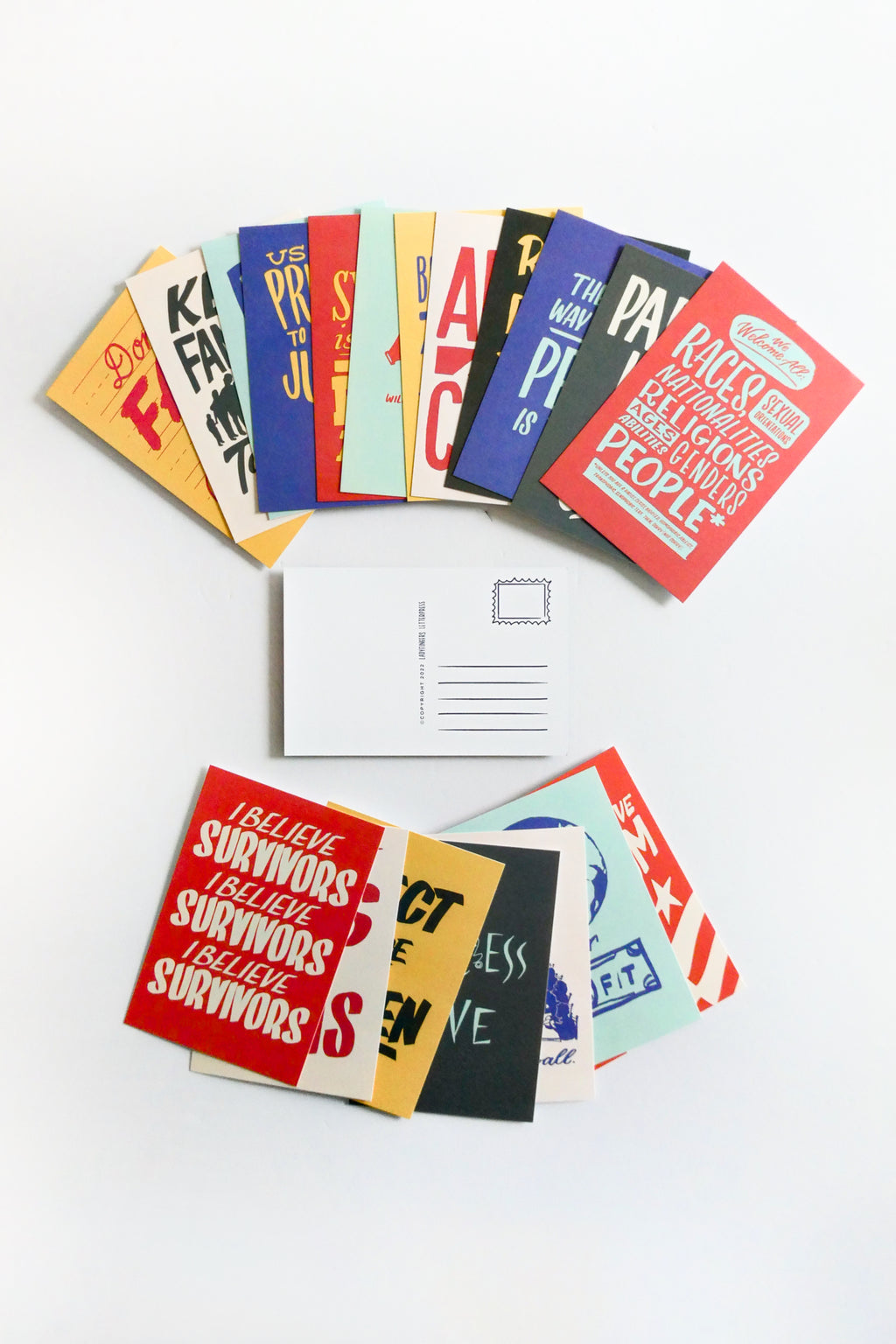 Set of 20 Protest Postcards – Nahcotta