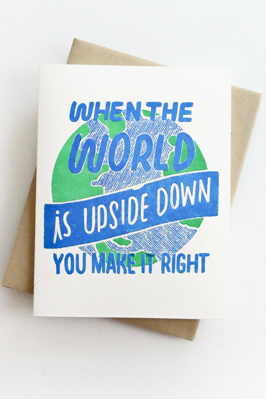 Upside Down Greeting Card – Nahcotta