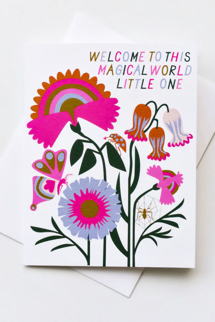 Welcome to this Magical World Greeting Card – Nahcotta