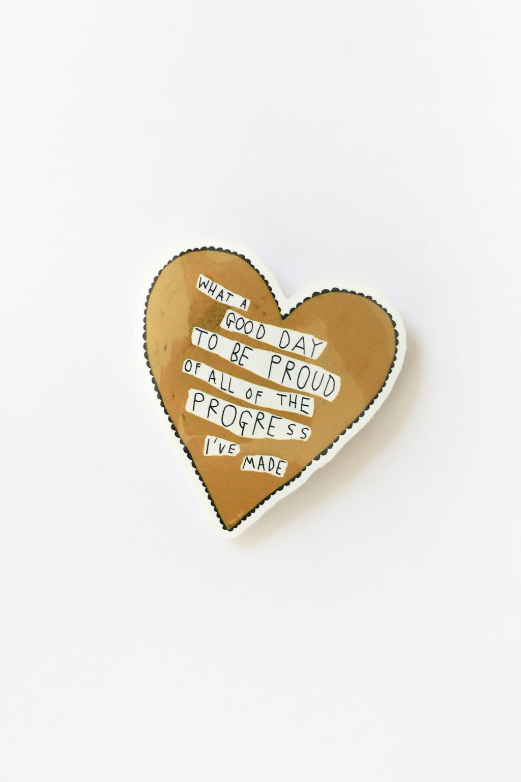 What A Good Day To Be Proud Vinyl Sticker – Nahcotta