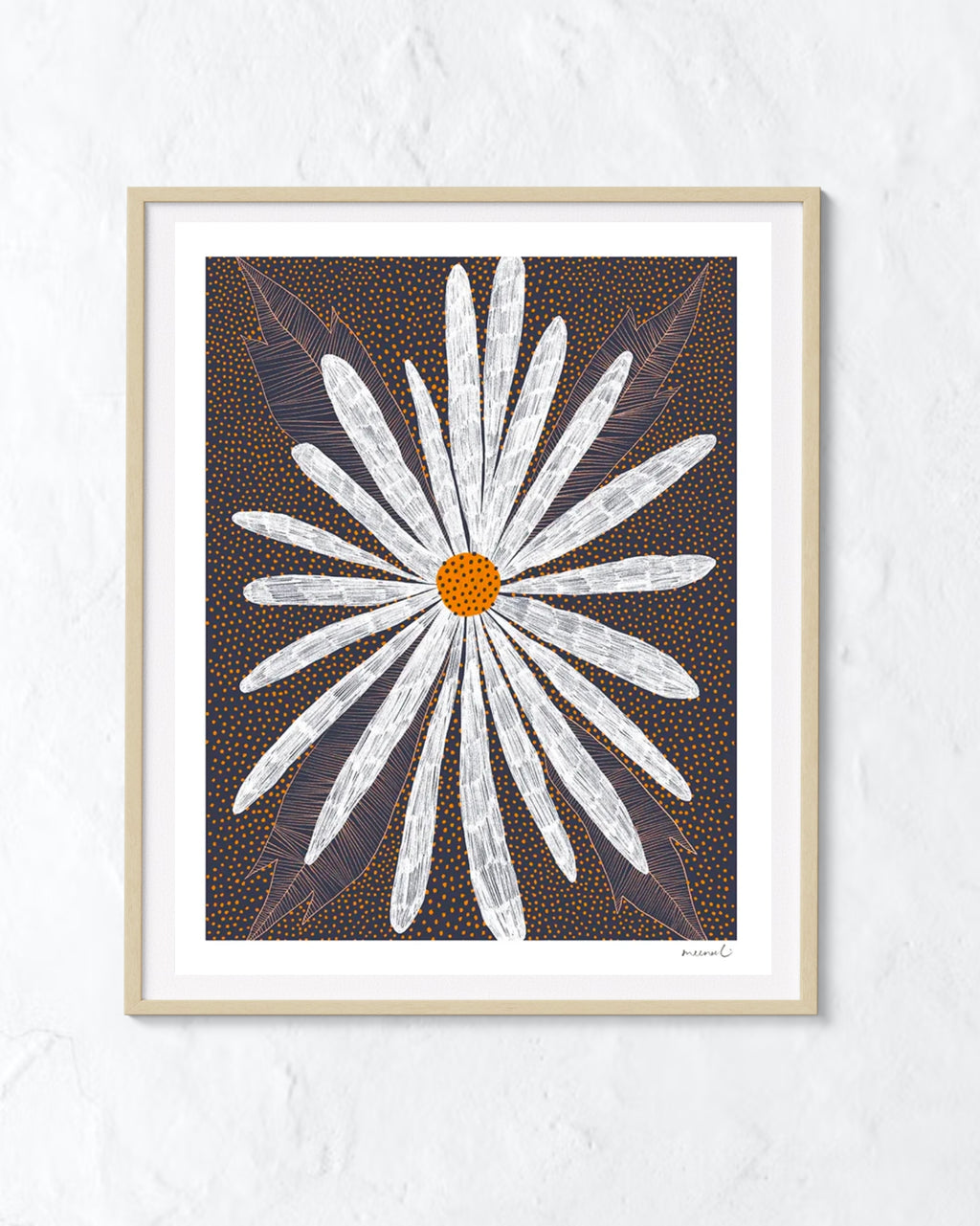 Daisy Dots Fine Art Print – Nahcotta