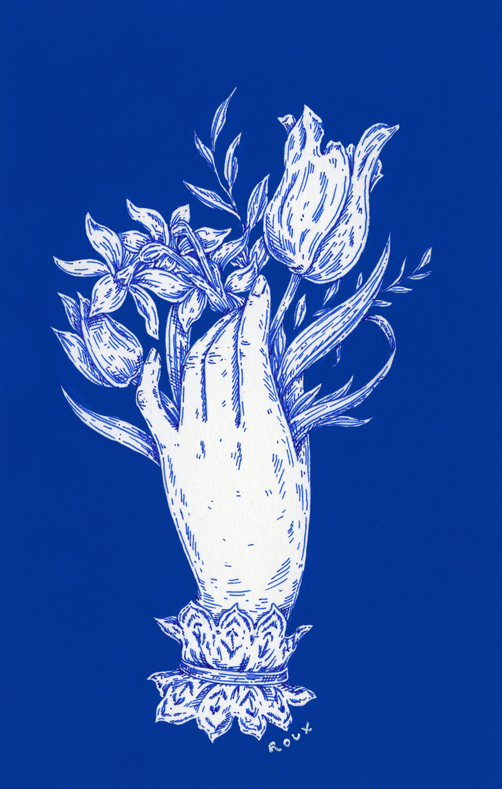 Floral Hand – Nahcotta